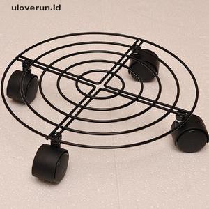 Jual Rak Holder Pot Tanaman Bunga Bentuk Bulat Bahan Besi Dengan Roda ...
