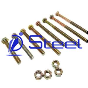 Jual Baut Mur Hexagon Kuning M12 x 35mm | Hex Bolt Galvanis 12x35 ...