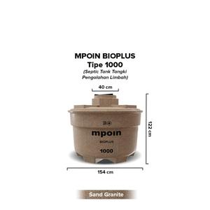 Jual TERBAIK MPOIN BIOPLUS SEPTIC TANK / TANGKI LIMBAH SAND GRANITE ...