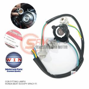 Jual Win Soket Fitting Lampu Depan Beat FI Kabel Cob Kualitas Bagus ...