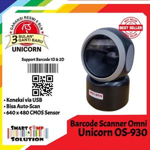 Jual Barcode Scanner Usb 2D Qrcode Omni Unicorn Os930 Setara Honeywel ...