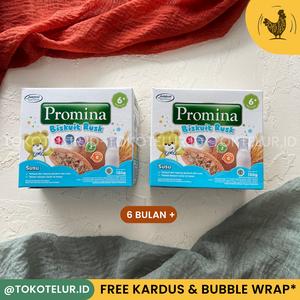 Promo PROMINA - Biskuit RUSK Susu | Makanan Snack Biskuit MPASI Anak ...