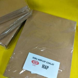 Jual Amplop Coklat MAP Merk Simu Ukuran Map - Kab. Bandung - Deti ...