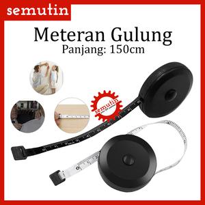 Jual Meteran Gulung Mini 150cm / Pengukur Lingkar Perut Kain / Roll ...