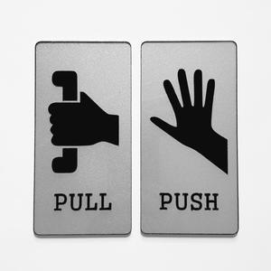 Jual Sign Akrilik Pintu PUSH PULL BESAR - Signage Cafe Restaurant ...