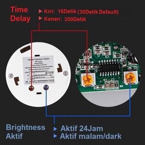 Jual Saklar Lampu Sensor Gerak Pir Switch Otomatis Motion Detector ...