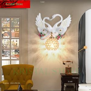 Jual Lampu Dinding Gaya Amerika Model Angsa Lampu Hias Untuk Ruang Tamu ...