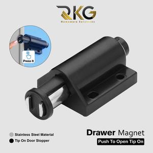 Jual RKG Push To Open Tip On Magnet Self-Rebounder Damper Catches Pintu ...