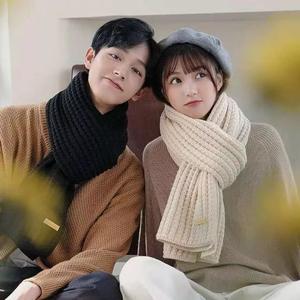 Jual KNITTED BASIC SHAWL SCARF WINTER KOREAN STYLE CASHMERE IMPORT SYAL ...