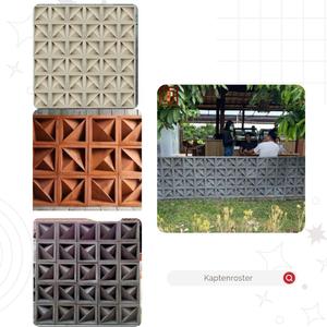 Jual Roster Beton Minimalis Motif Arrow - Jakarta Barat - Dita Alina ...