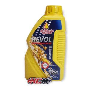 Jual OLI MESIN MOTOR 4T SAE 20W40 REVOL POWER GASOLINE ENGINES - 1LITER ...