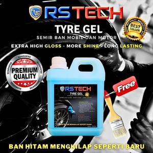 Promo RSTech Tire Gel Premium 5Liter Semir Pengkilap Ban Mobil dan Motor - Jakarta Utara ...