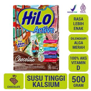 Jual Hi-Lo Active Chocolate 500Gr /Box - Kab. Sukoharjo - Assalaam ...