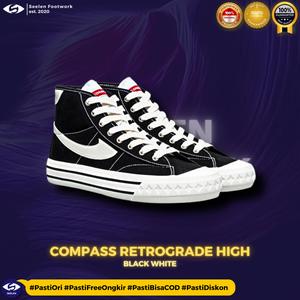 Jual Compass Retrograde Hi Decon Black White 100% Original - 44 - Kota ...