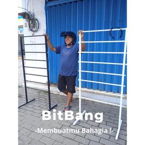 Jual Bitbang- Rak Jilbab Rak Kertas Kado Kain 70x150 cm Full Besi ASLI ...