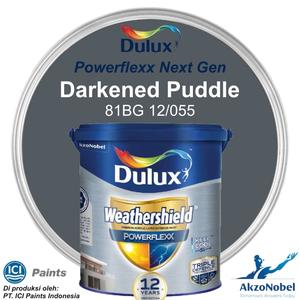 Jual DULUX WEATHERSHIELD POWERFLEXX 20 LT - DARKENED PUDDLE 81BG 12/055 ...