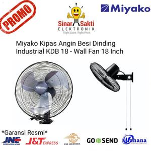 Jual Miyako Kipas Angin Besi Dinding Industrial Kdb 18 Wall Fan 18 Inch ...
