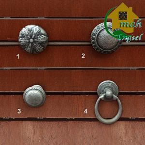 Jual Handle Pintu Antik RIng Cup Pull Cabinet Handle Pintu Kuningan ...
