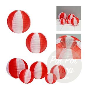 Jual Lampion Outdoor Merah Putih Dekorasi 17 Agustus Merah Putih ...