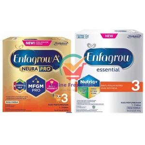 Jual Enfagrow A+ essential 3 Susu Pertumbuhan Anak 1-3 Tahun Vanila 400 ...