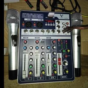 Jual Mixer Audio VPK V4 Pro Free ( 2bh Mic waerles digital) - Kota ...