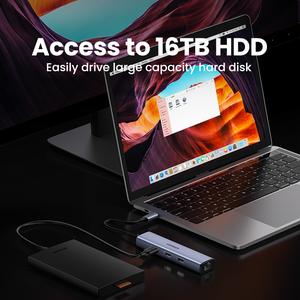 Jual F UGREEN 4-in-1 Type C Hub with 3 USB, 1000 Mps RJ45 Lan USB C Dock - Jakarta Pusat ...