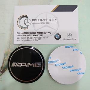 Jual AMG Emblem Stir Setor Steer Mercedes Benz Mercy 52mm Logo AMG ...