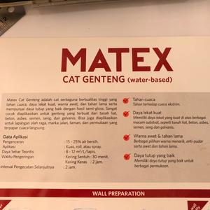 Jual NIPPON PAINT MATEX CAT GENTENG CAT LAPANGAN 2.5 Liter - Jakarta ...