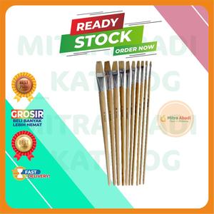 Jual KUAS CAT KUAS GAMBAR KUAS LUKIS KUAS SENI LEGONG GAGANG PUTIH 579 ...