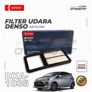 Jual FILTER UDARA AGYA AYLA 1000 CC DENSO ORIGINAL DXA-1035 AIR FILTER ...