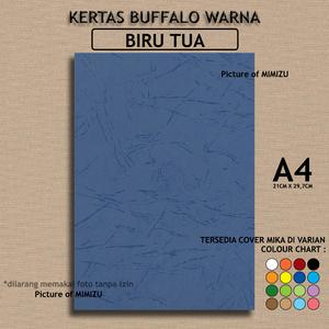 Jual Kertas Buffalo A4 BIRU TUA Corak Embos Cover JILID SAMPUL - Biru ...