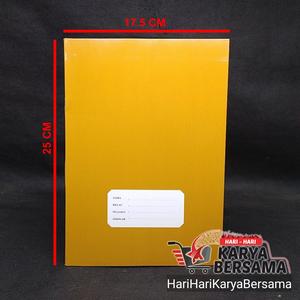 Jual OKEY BUKU TULIS BOXY BUKU BX COVER COKLAT ISI 40 LEMBAR - Kota ...