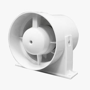 Jual 4 Inch inline Duct ABS Bathroom Exhaust Fan / Hydroponic Inline ...