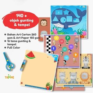 Jual Worksheet Anak Aktivitas Menggunting dan Menempel - Jakarta ...
