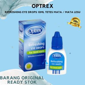 Jual OPTREX Refreshing Eye Drops 10ml Tetes Mata / Mata Lesu (SG ...