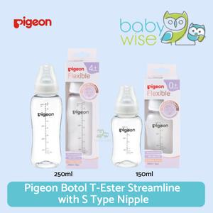 Promo Pigeon Botol T-Ester Streamline with S Type Nipple - Botol Susu Anak - 150ml - Kota ...