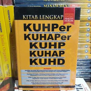 Jual [COD] Kitab Lengkap Kuhper Kuhaper Kuhp Kuhap Kuhd Referensi ...