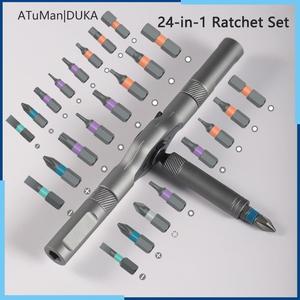 Jual Duka Atuman Rs1 Hand Tool Ratchet Set Wrench Screwdriver 24 ...