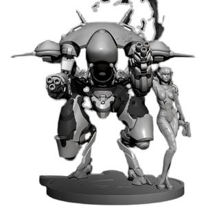 Jual 1/35 Resin Model Kit Tentara Mecha Resin Gambar DIY Diri Dirakit ...