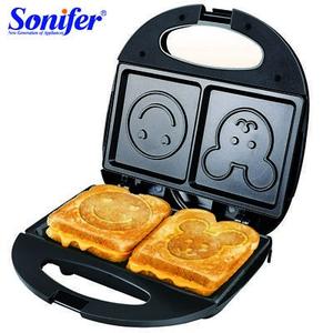 Jual SONIFER Sandwich Waffle Maker Cetakan Kartun Roti Sandwich SF-6065 ...