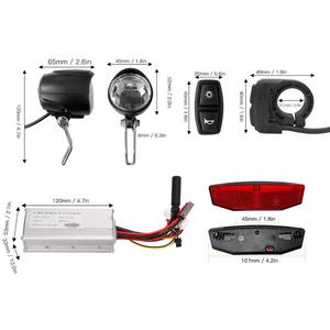 Jual Kit Pengendali Motor 25a dengan Panel Tampilan M6 Kit Konversi ...