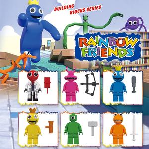 Jual New Rainbow Friends Building Blocks Blue Pink Orange Cartoon Anime ...