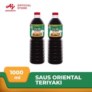 Jual ASLI SAORI® Saus Teriyaki Kemasan Botol 1L (2pcs) READY STOCK ...