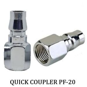 Jual Quick Coupler PF 20 Sambungan Selang Kompresor Recoil Cuk Kopler ...