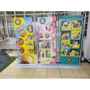 Jual Doorframe Standing Banner Stand Banner Besi Indoor Outdoor Frame ...