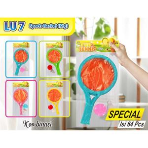 Jual LU 7 mainan multifungsi raket dan tenis meja / sport raket fun ...