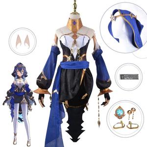 Jual Layla Cosplay Genshin Impact Costume Genshin Layla Dress Halloween ...