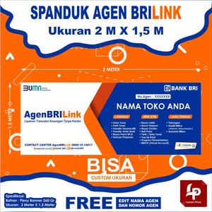Jual SPANDUK BRILINK 2 METER X 15 METER SPANDUK AGEN BRILINK BANNER ...