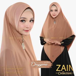 Jual Jilbab Khimar Syari Hijab Dayyana Prem Kerudung Jersey ZAIN ...
