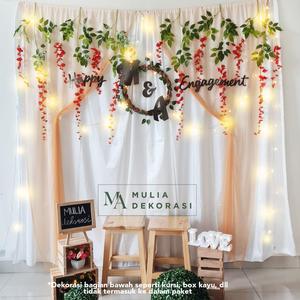 Jual Dekorasi Backdrop Lamaran Nikahan Syukuran Aqiqah Khitan ...
